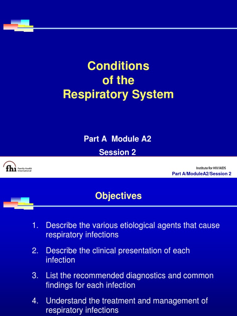 Conditions of Respi System | PDF | Pneumonia | Health Sciences