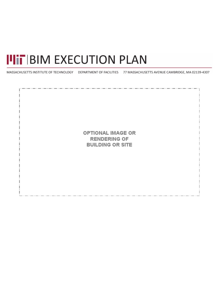 MIT BIM Execution Plan | PDF | Building Information Modeling | Autodesk ...