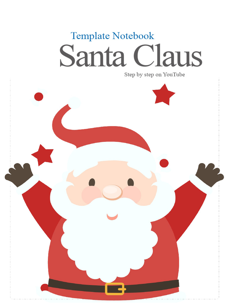 DIY Santa Claus Felt Template Guide | PDF | Clothing | Fashion