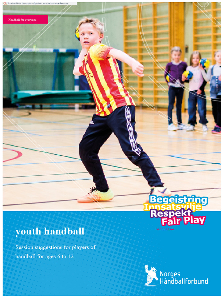 Complete Session Children's Handball - No.es | PDF | Defender ...