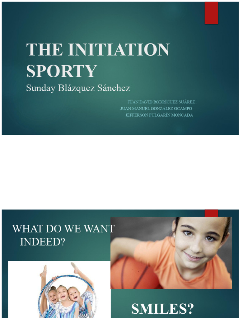 Sports Initiation | PDF | Sports | Violence