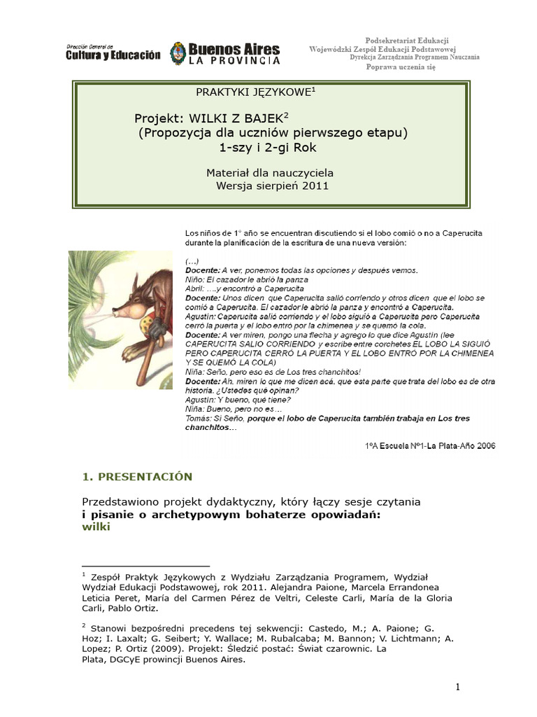 Projekt Wilki | PDF