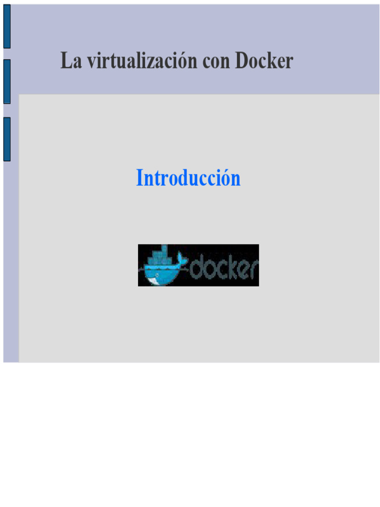 Introducción a la Virtualización con Docker | PDF | Tecnología de ...