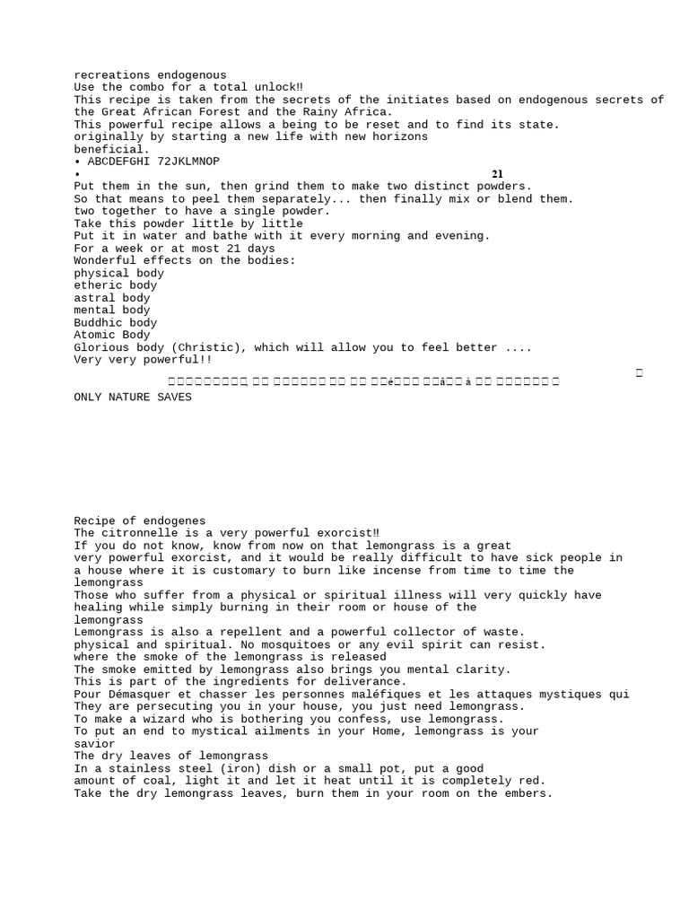 RECIPES | PDF