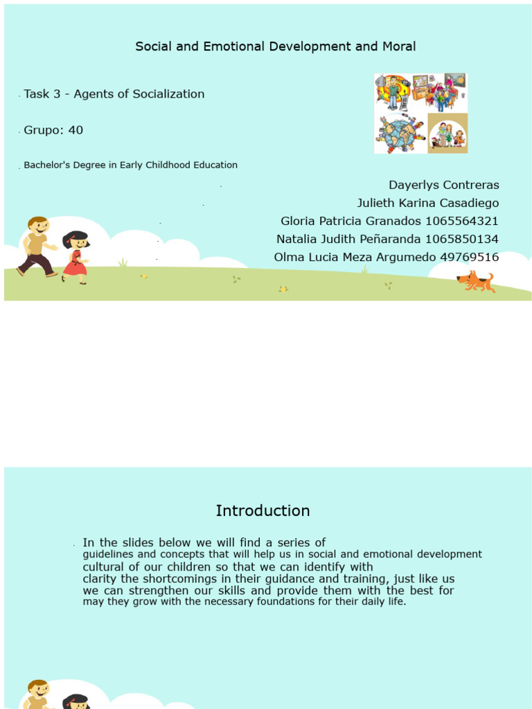 Socialization and Child Development Insights | PDF | Parenting ...