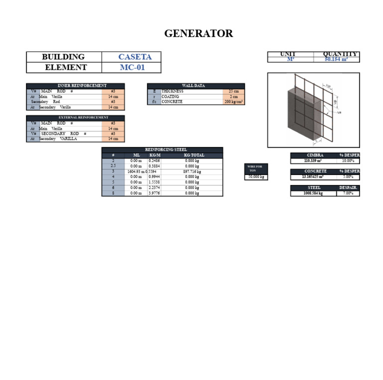 Retaining Wall Generator | PDF