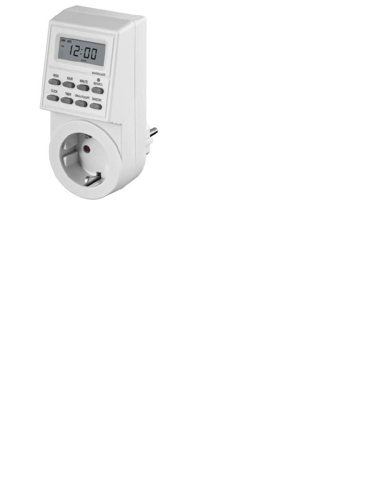 Timer Setup and Operating Instructions | PDF | Clock | Timer