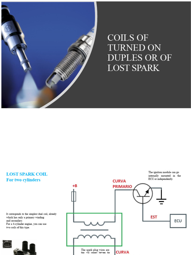 Dual Ignition Coils or Spark Coils | PDF | Ignition System | Electrical ...
