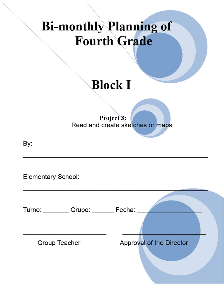 4th Grade - Block 1 - Project 3 | PDF | Science | Map