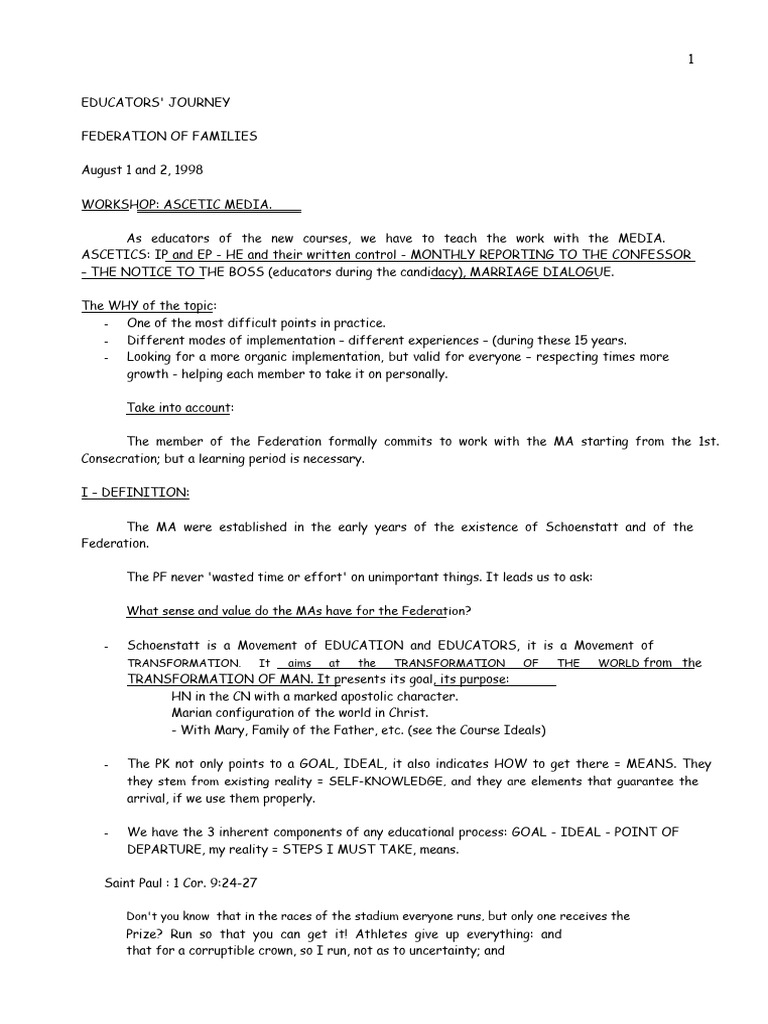 4 - 02 The Ascetic Means. | PDF