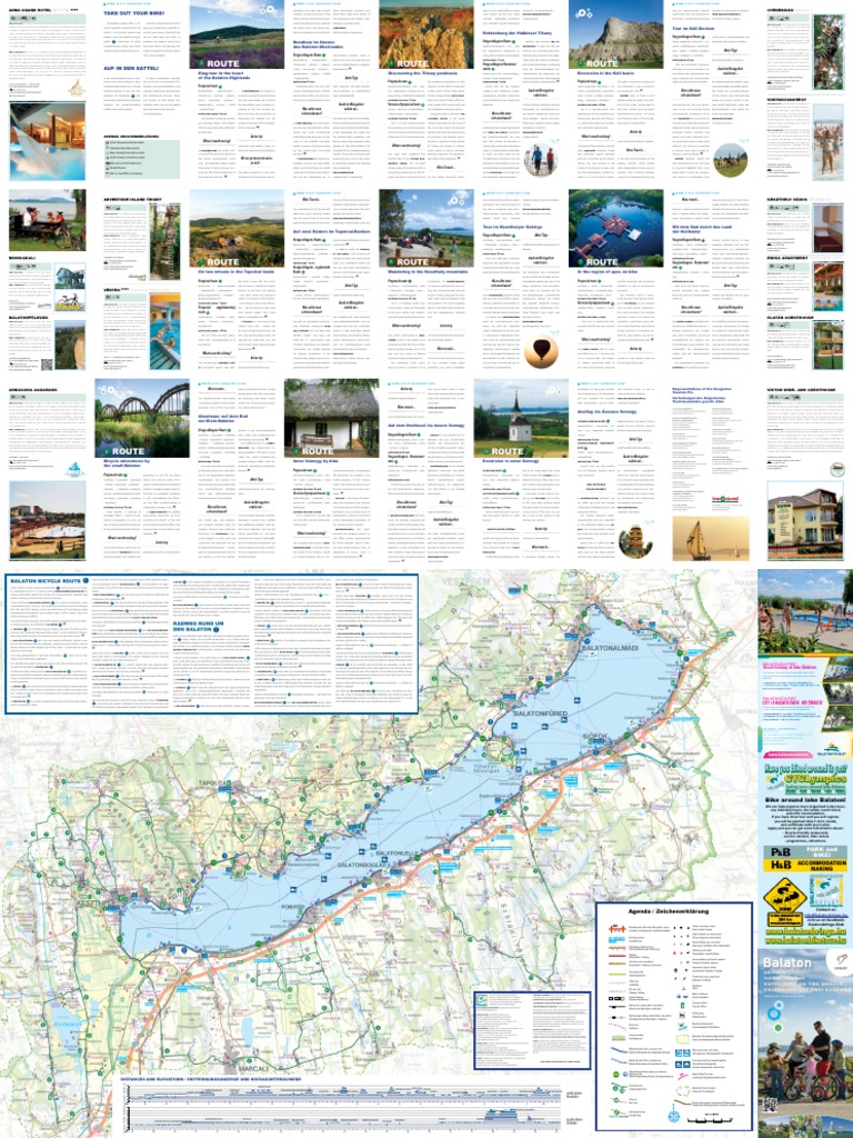 Lake Balaton Activity and Map Guide | PDF