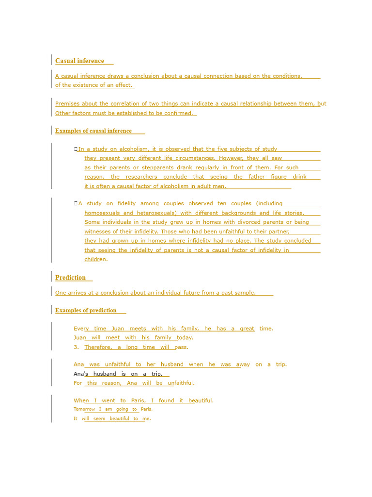 Casual Inference: Examples of Causal Inference | PDF