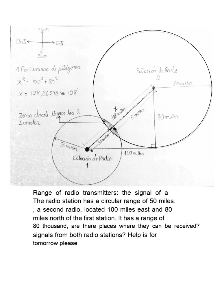 Radio Transmitter Signal Range Analysis | PDF