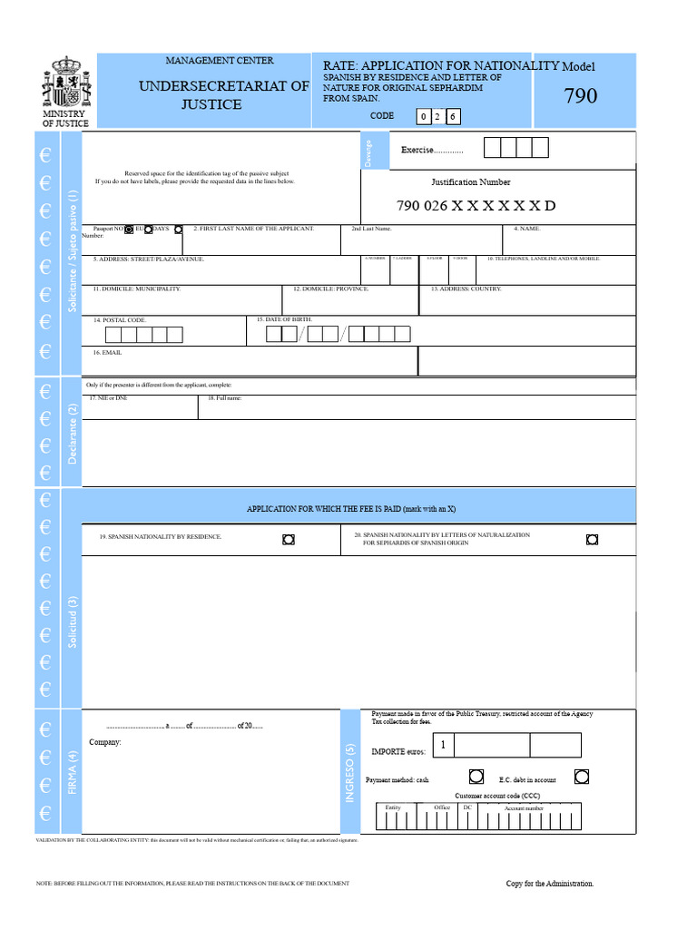 Form 790 026 Is ES | PDF