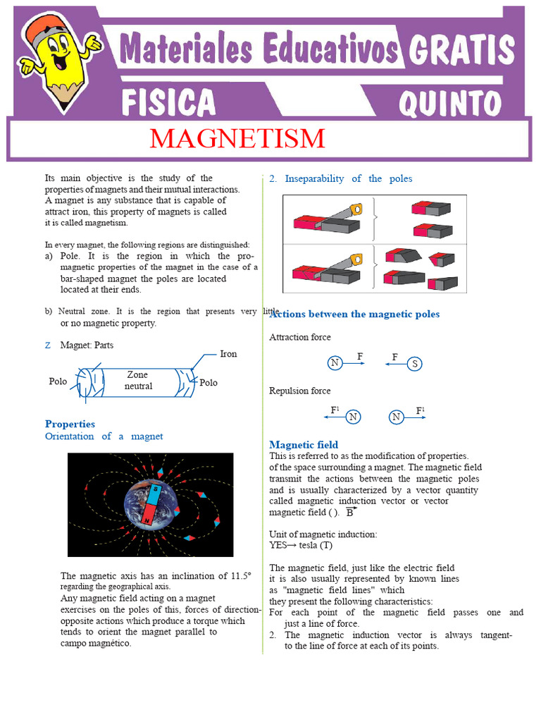 Understanding Magnetism and Its Properties | PDF | Magnetic Field | Magnet