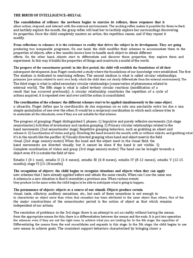 The Birth of Intelligence | PDF | Mental Processes | Behavioural Sciences