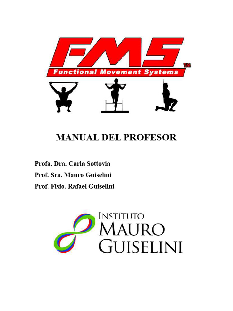Manual Del FMS PDF | PDF | Aptitud física | Terapia física