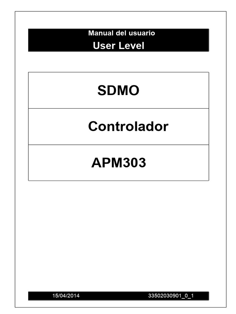 Apm303 O&m | PDF | Diodo emisor de luz | Red eléctrica