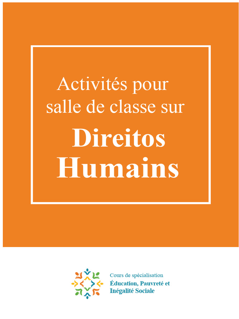 Activités en classe sur les droits humains | PDF | Droits de l'homme ...