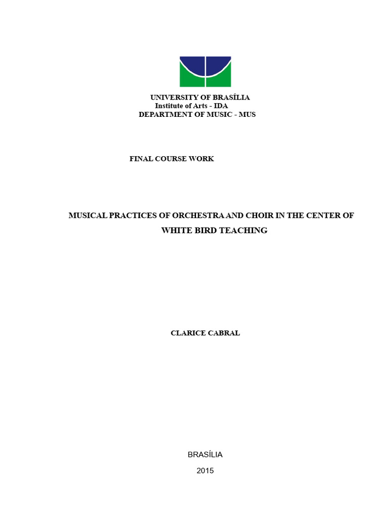 Choral Singing Study | PDF | Choir | Vocal Pedagogy