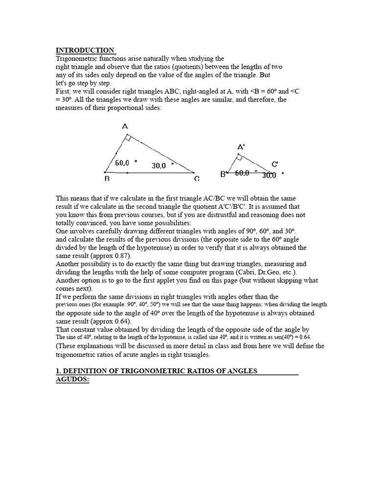 INTRODUCTION Trigonometric Identities | PDF | Trigonometric Functions ...