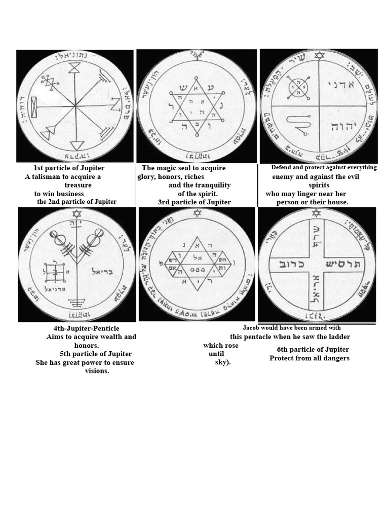 44 Seals of Solomon | PDF | Jupiter | Planets In Astrology