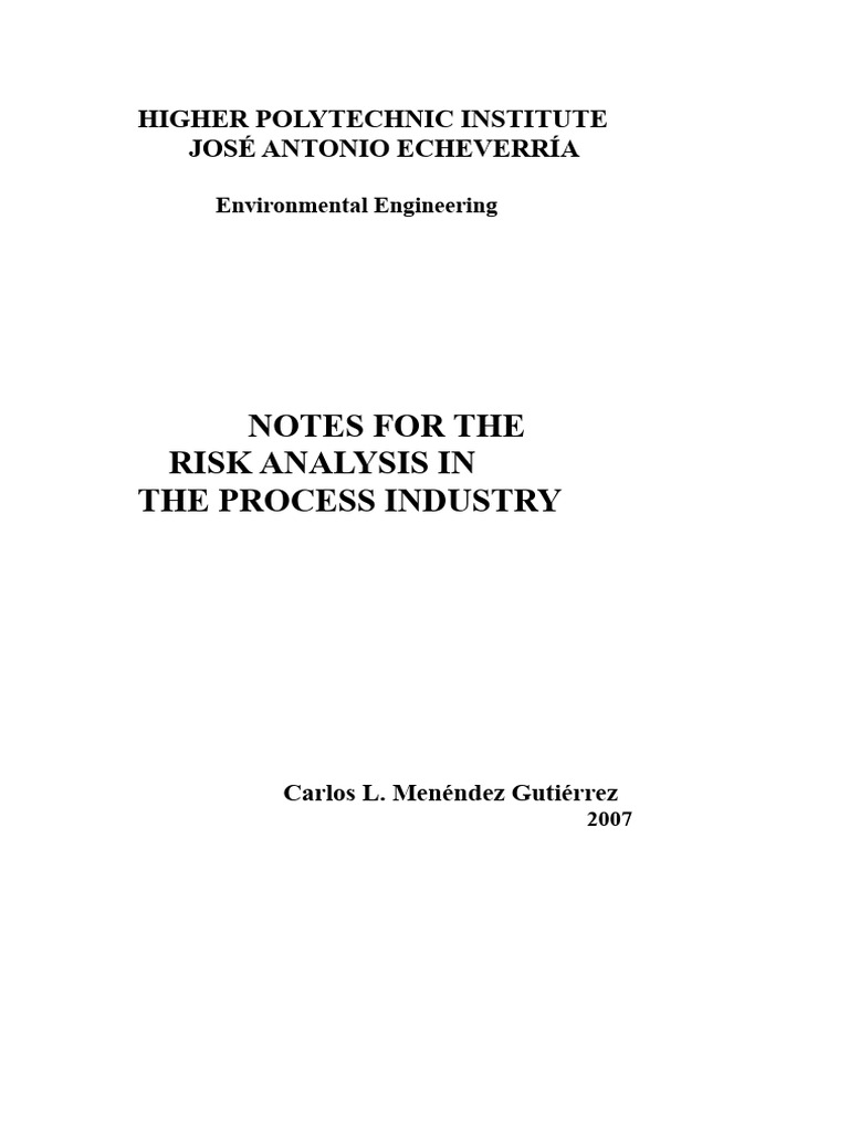 Introduction To Risk Analysis | PDF | Risk | Hazards