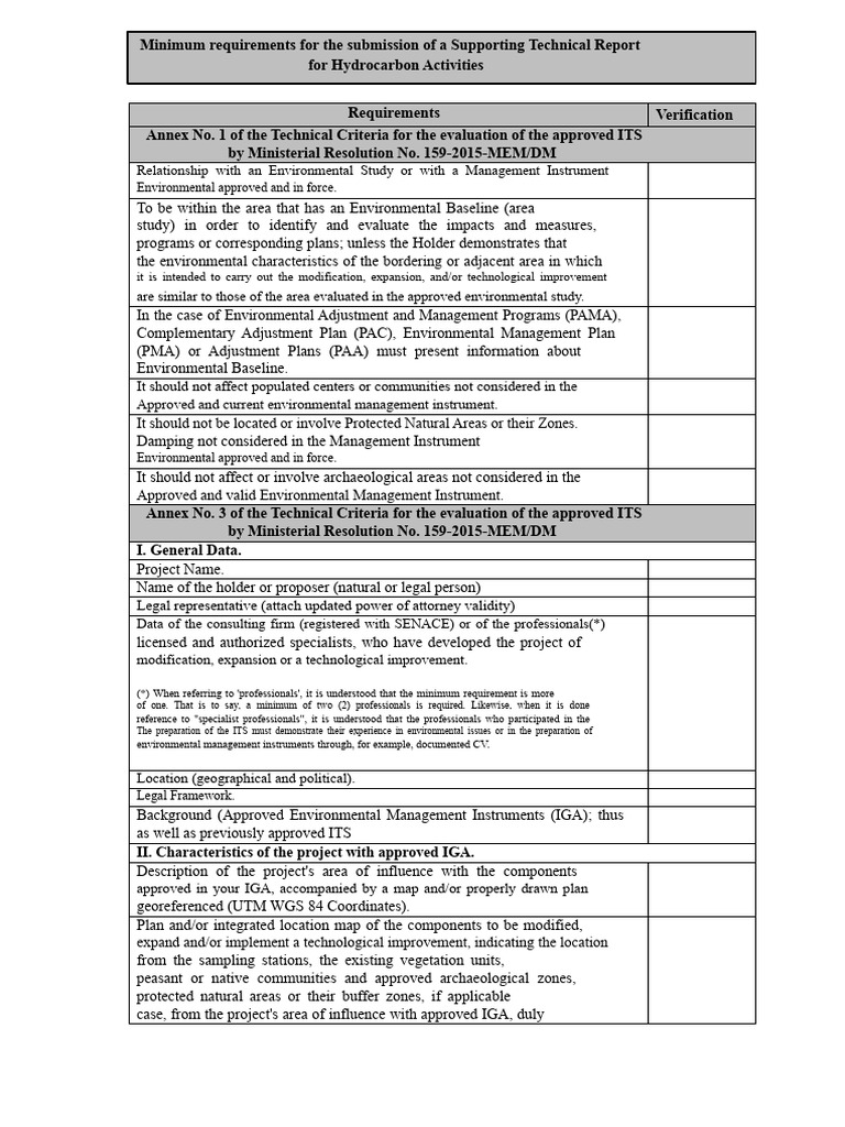 Format - ITS Other Hydrocarbon Activities Annex 3 | PDF | Language ...