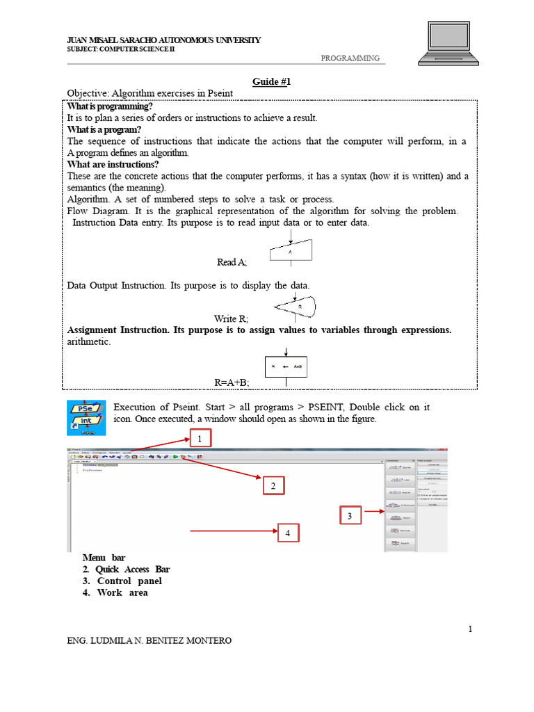 Algorithm Exercises in Pseint | PDF | Computer Program | Programming