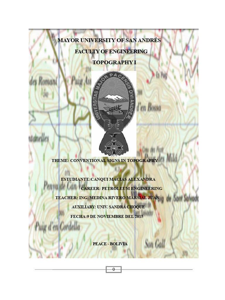 Understanding Topographic Signs | PDF | Topography | Map