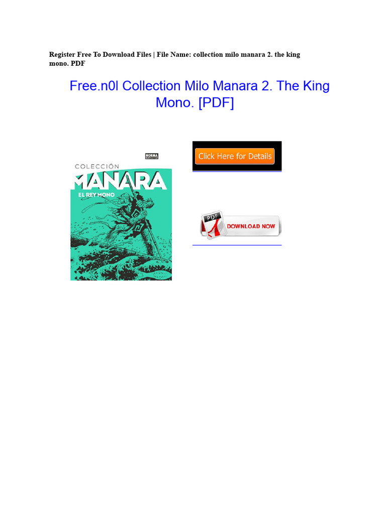 Milo Manara Collection 2: The Monkey King | PDF