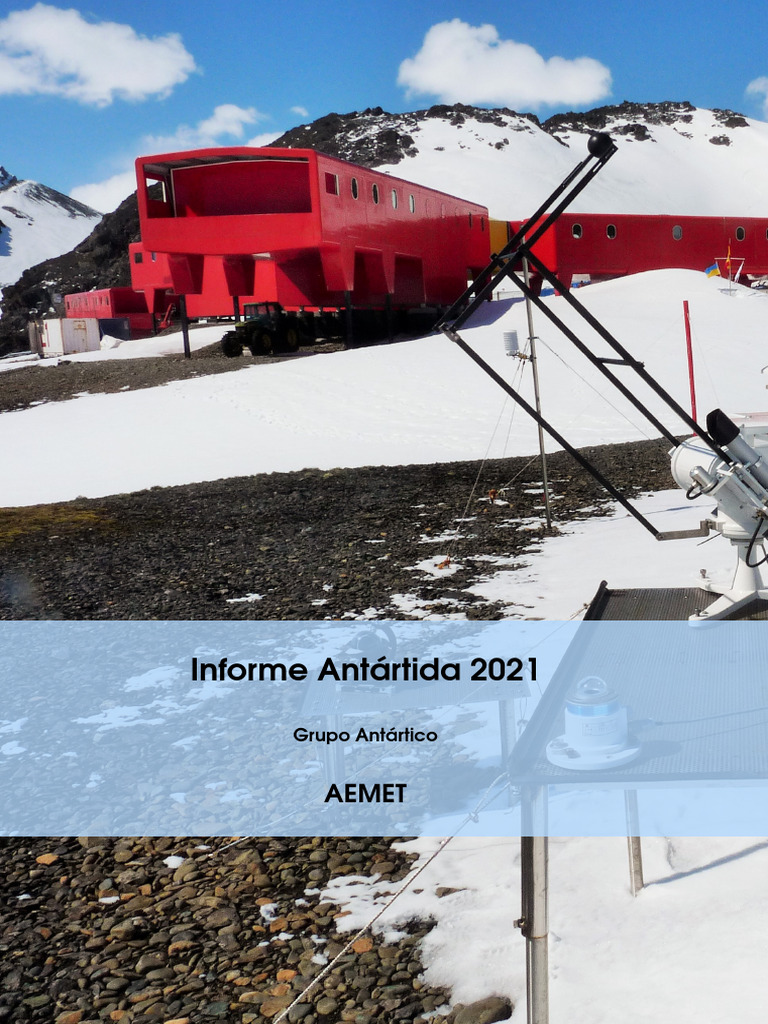 2021-boletin_antartico (1) | PDF | Clima | Fenomeno fisico