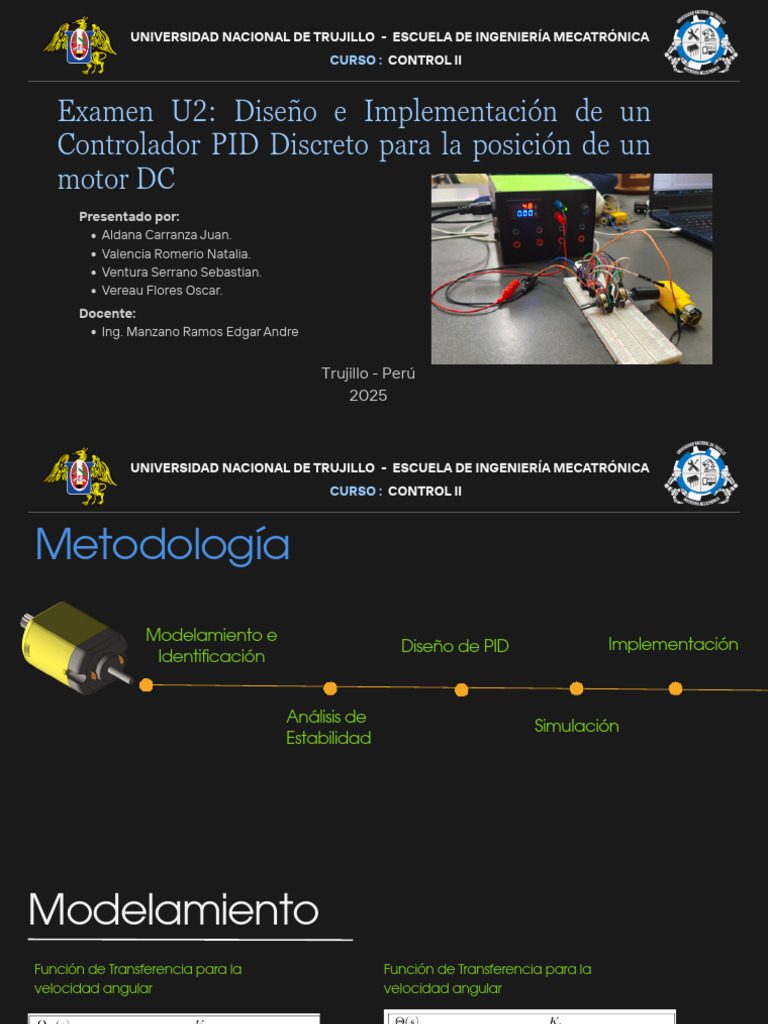 Examen U2 Diapositivas | PDF | Matemáticas Aplicadas