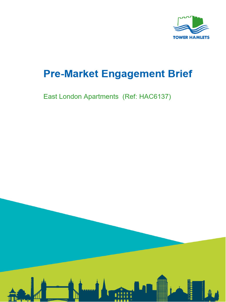 East London Apartments Pre-Market Engagement | PDF | Homelessness ...