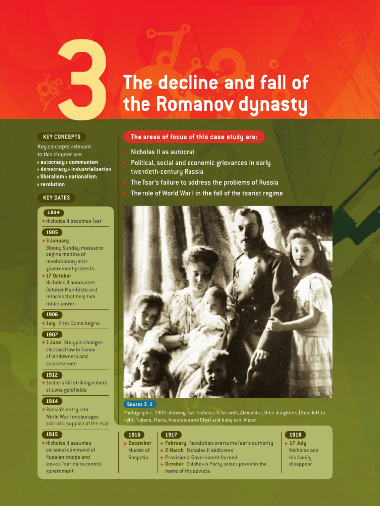 Romanovs Chapter | PDF | Russian Empire | Russian Revolution