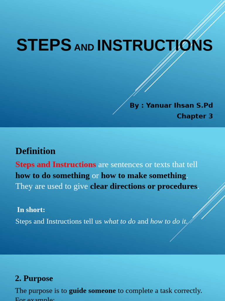 BAB 3 - Steps and Instructions Ke Dua | PDF