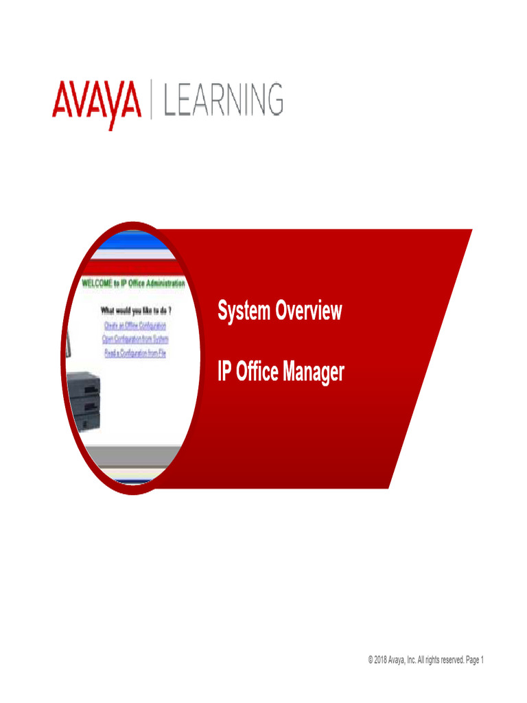 AVAYA 77200 - 04 - IP - 500 - Manager | PDF | Booting | Computing