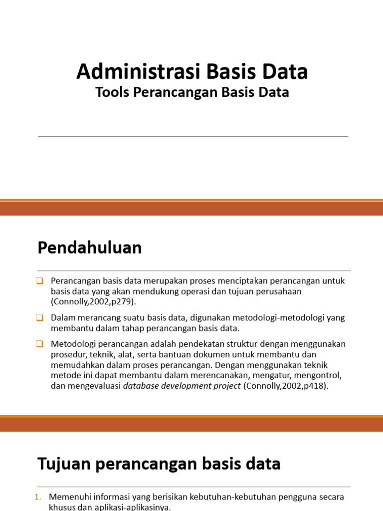 Panduan Perancangan Basis Data Efektif | PDF