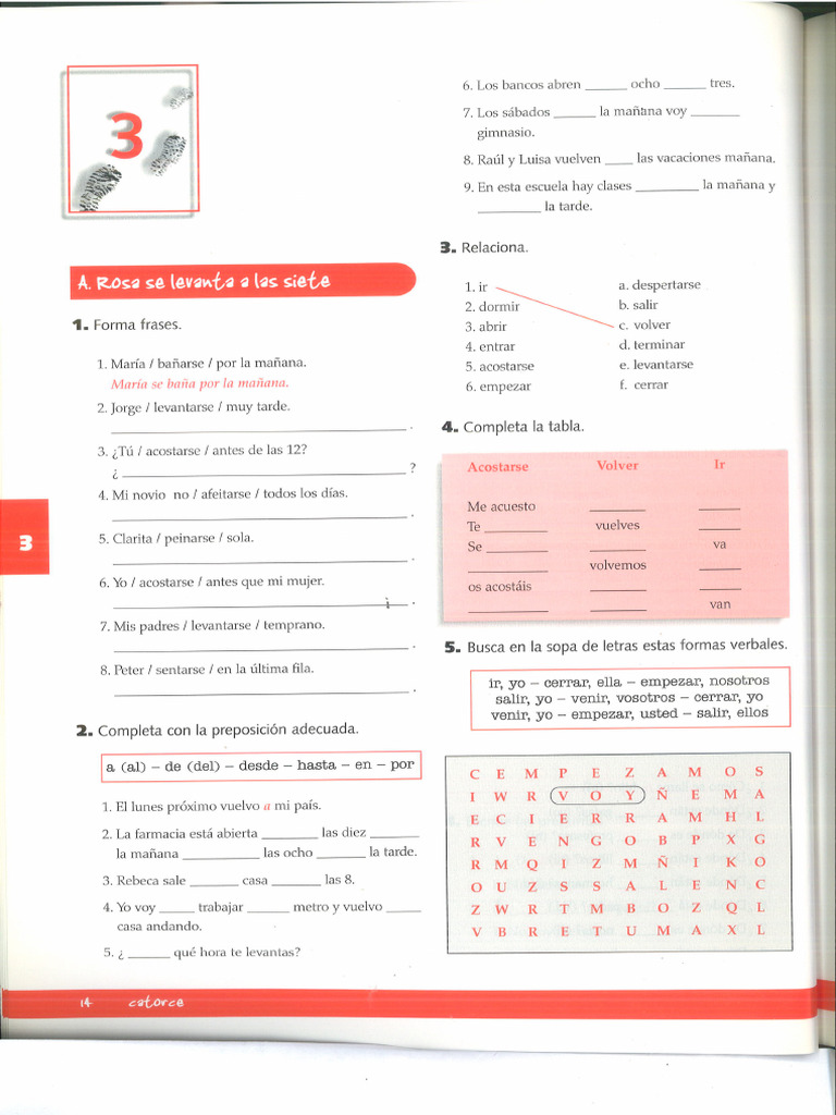 Español en Marcha 3-4 | PDF
