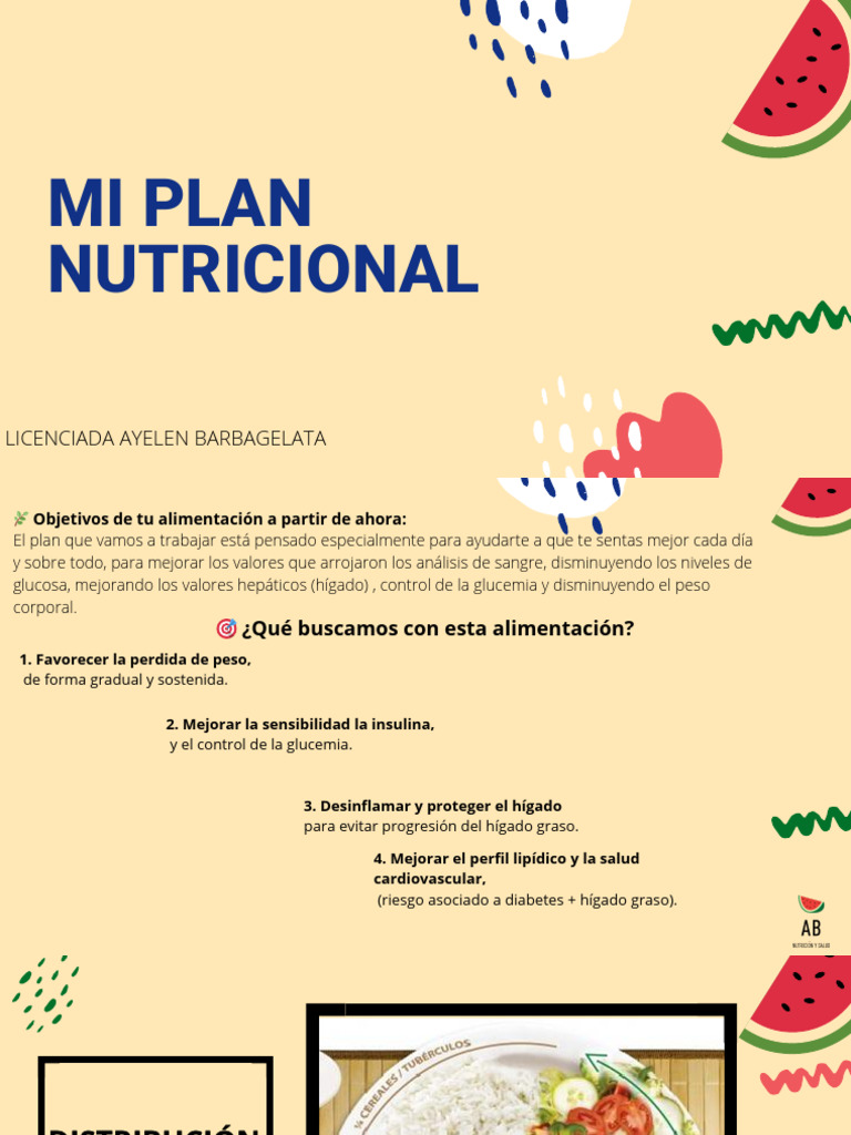 Plan Nutricional Milton Albarracin | PDF | Alimentos | Legumbre