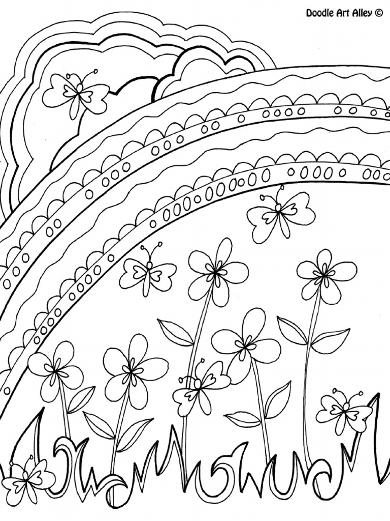 Flower Rainbow Spring | PDF