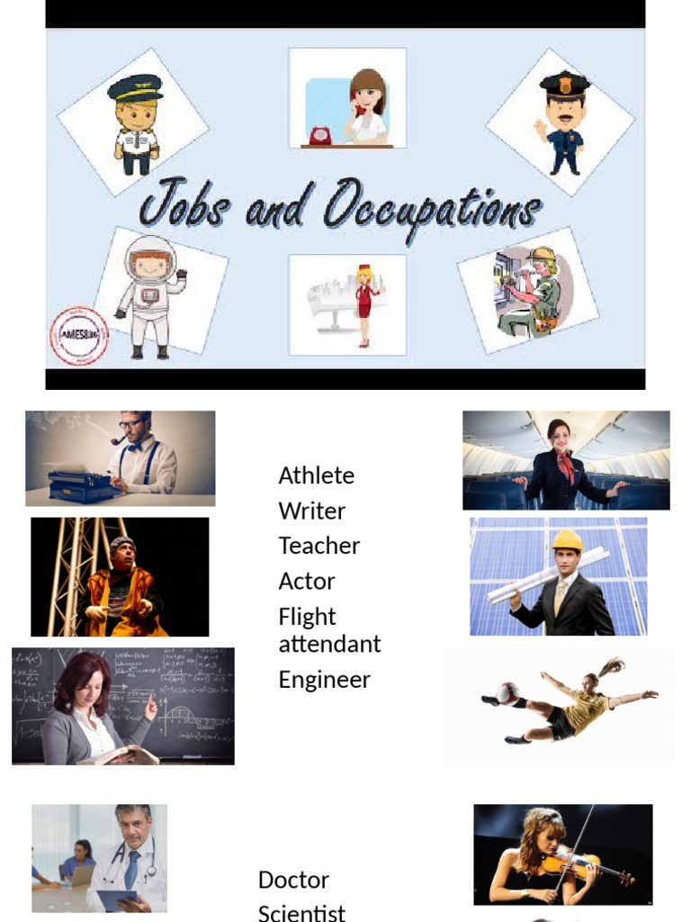 Jobs and Occupations | PDF
