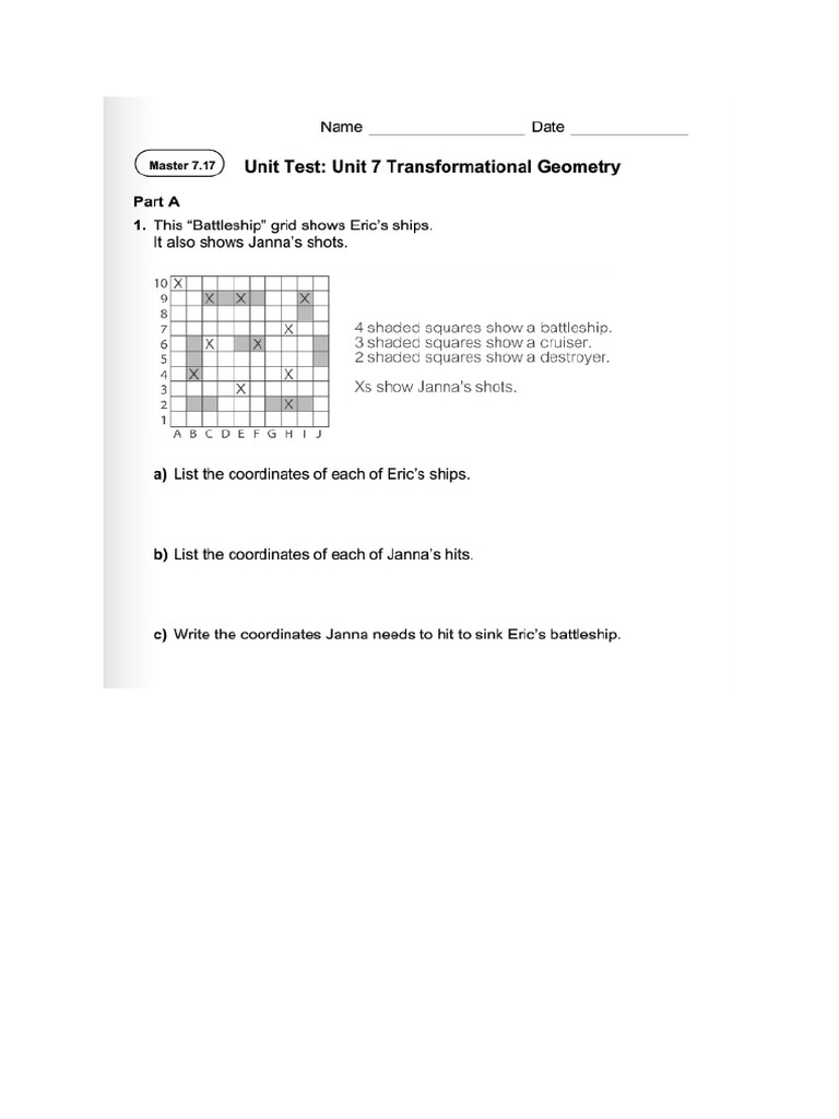 UNIT TESTS 7, 8 9 (With Answer Keys) | PDF