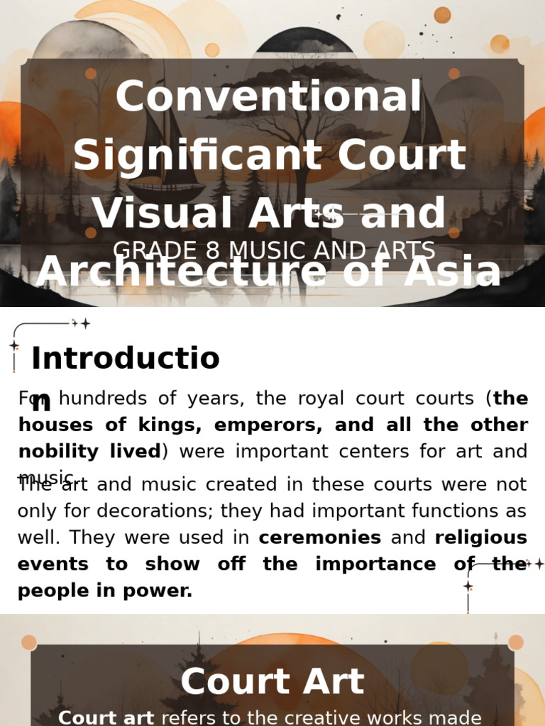 Court Art and Calligraphy in Asia | PDF | Calligraphy | Ink