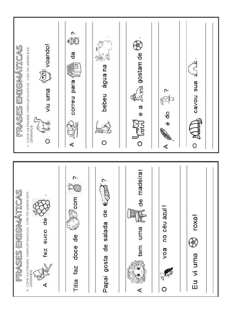 Frases Enigmáticas 2 | PDF