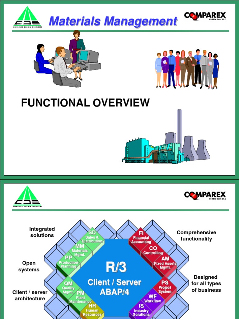 Overview of SAP Materials Management | PDF | Warehouse | Inventory
