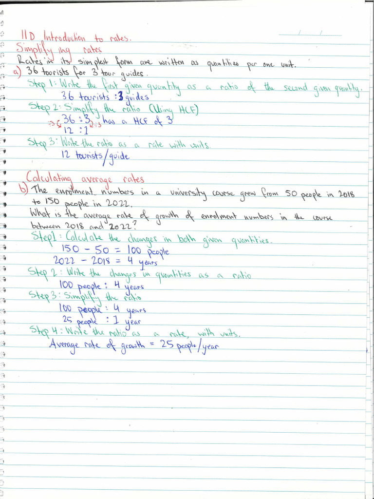 11D Introduction To Rates | PDF