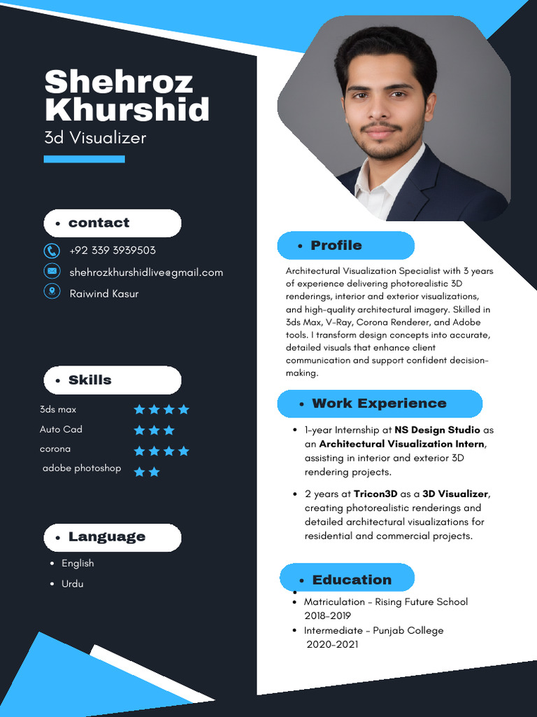 Shehroz Khurshid CV | PDF