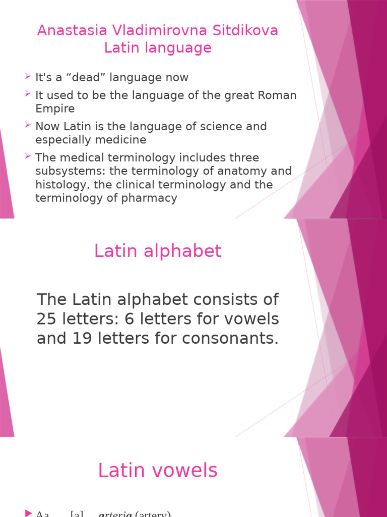 The Latin Alphabet | PDF | Consonant | Latin