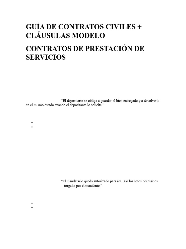 Guía de Contratos Civiles | PDF | Arbitraje | Pagos